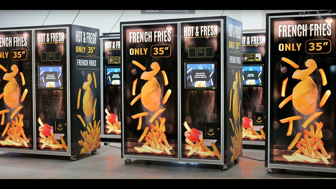Integra Saratoga French Fries Vending Machine
