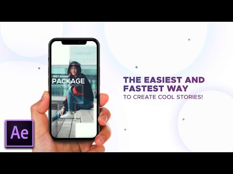Create Instagram Stories in After Effects | Instagram Library Review