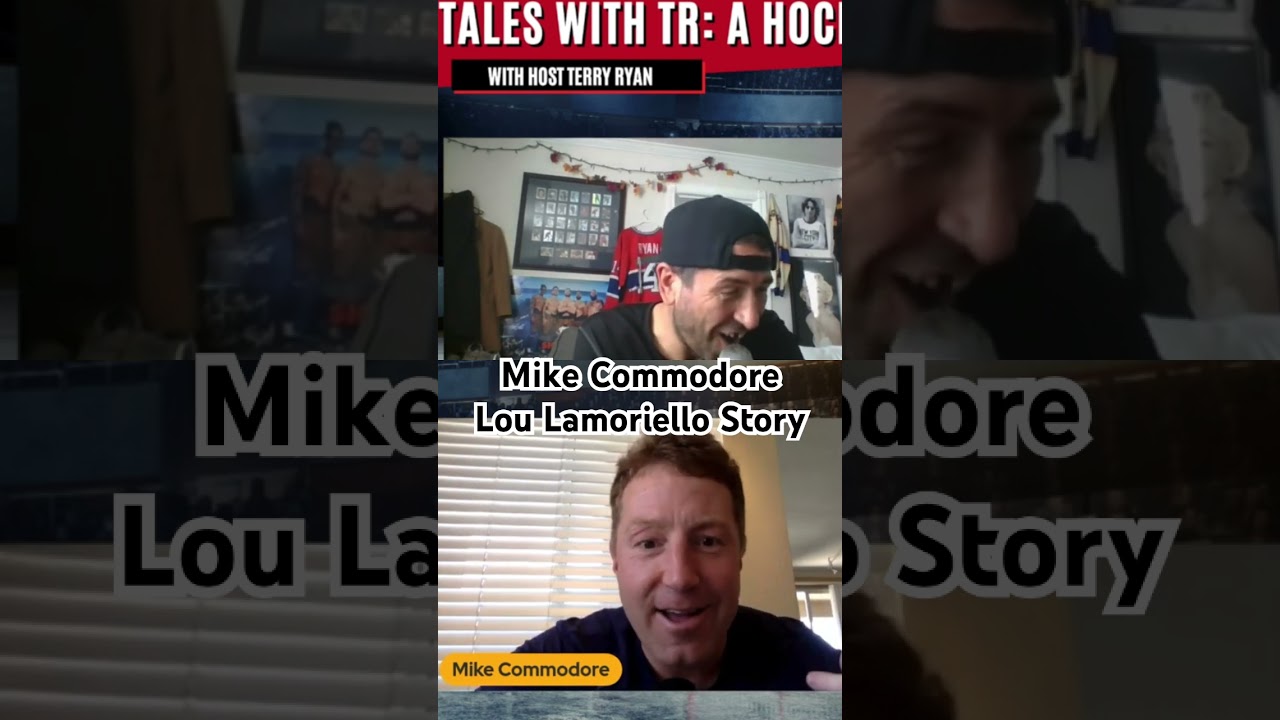 Hilarious Mike Commodore & Lou Lamoriello story New Jersey Devils #shoresy #newjerseydevils #hockey