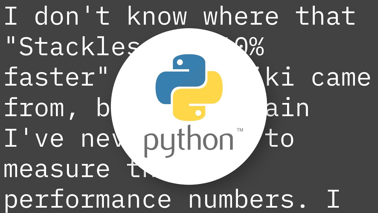 What are the drawbacks of Stackless Python?