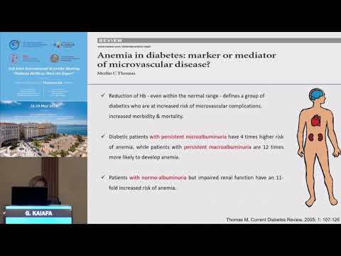 G. Kaiafa | Anemia and Diabetes Mellitus