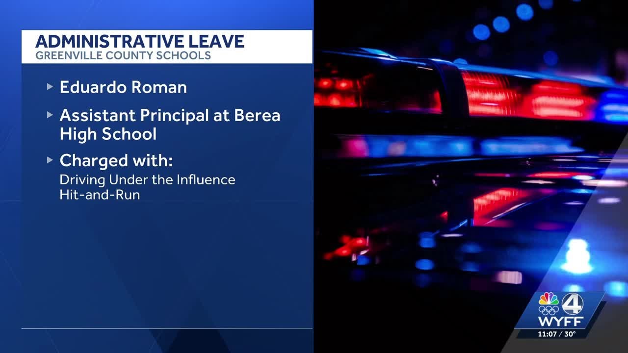Assistant principal at Berea High School placed on administrative leave after arrest