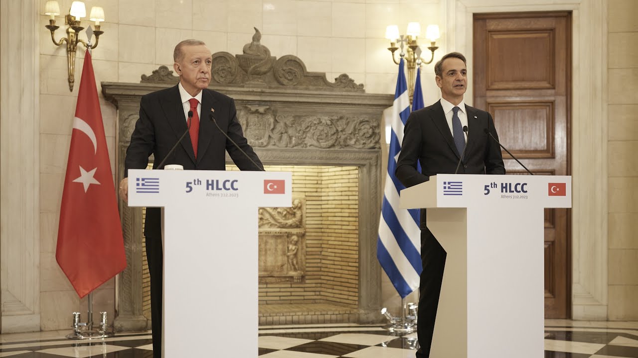 Δηλώσεις του Πρωθυπουργού Κυριάκου Μητσοτάκη και του Προέδρου της ...