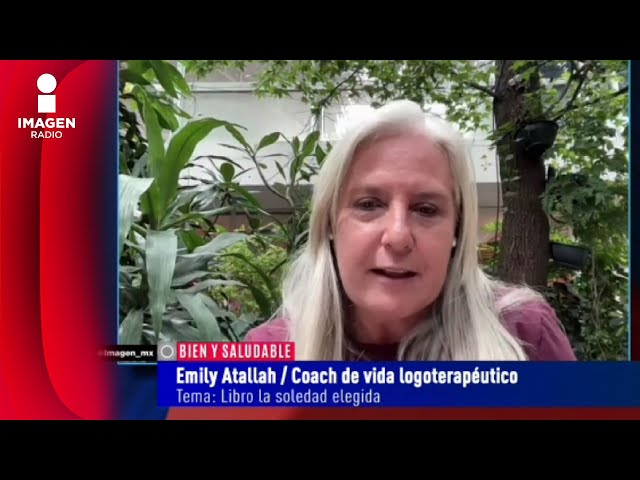 Emily Atallah presenta su libro la soledad elegida