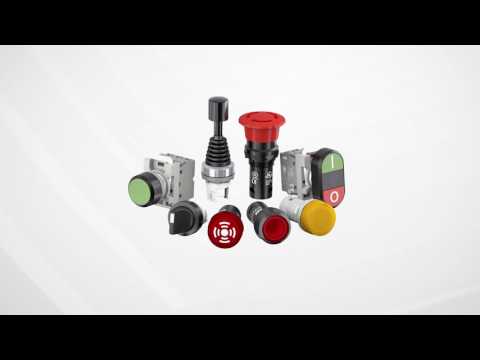 ABB - M3SS1-10B - Switch, Selector, 3 Pos, 45 Deg, Black Plastic Bezel, Short HDL, Maint, Black - RS