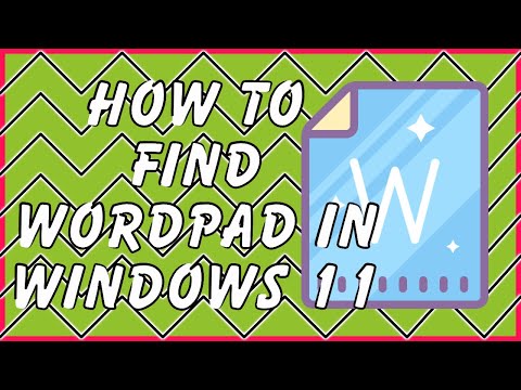 How to Find WordPad in Windows 11