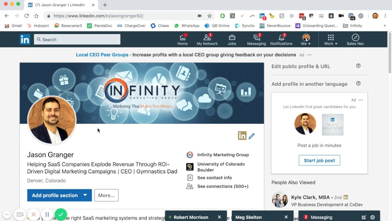 How-to Create the Perfect LinkedIn Profile | Infinity Marketing Group