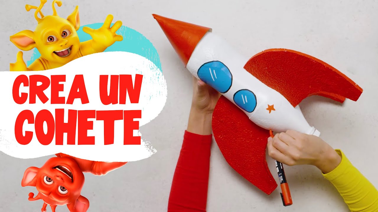 Creación Cohete. Reciclaje #ModoBilzyPap