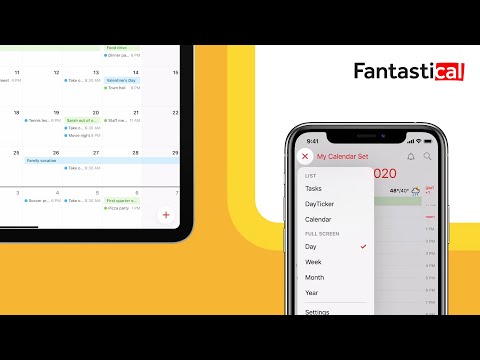 A New Kind of Calendar. The New Fantastical for Mac, iPad, iPhone, and Apple Watch