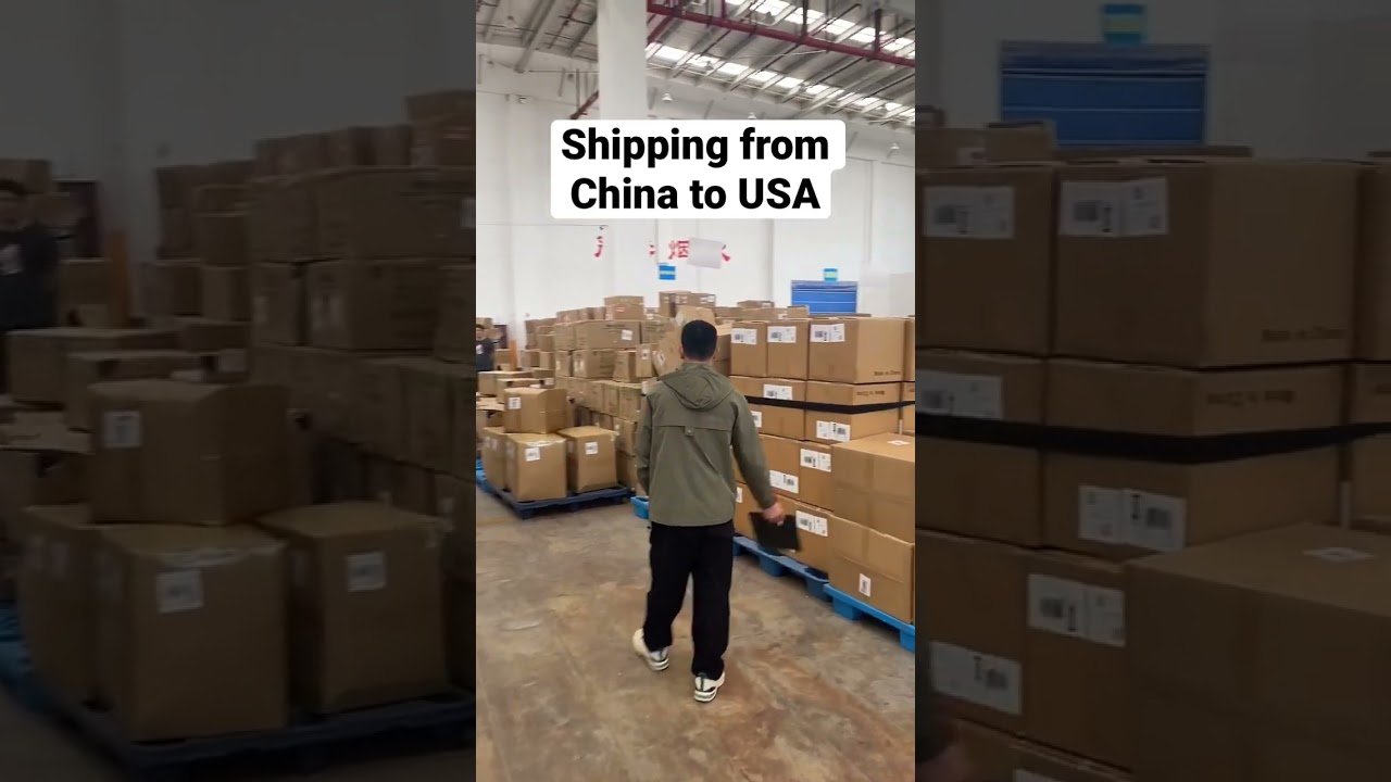 Shipping from China to USA #amazonfbaseller #shippingservices #logistics #supplychainlogistics