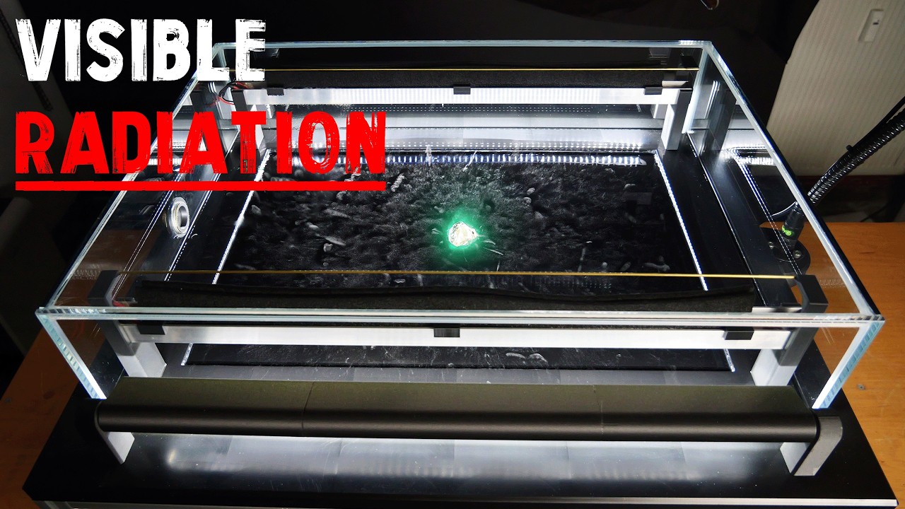 Uranium Ore in My Homemade Cloud Chamber
