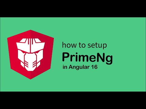 How to setup Primeng in Angular 16 (Fix for LTS also present)