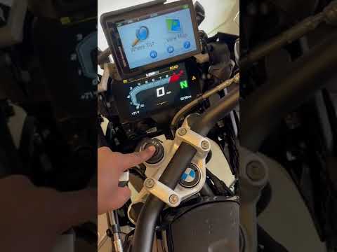 How To Activate The Steering Lock on a BMW R 1250 GS/GSA With Keyless Ride