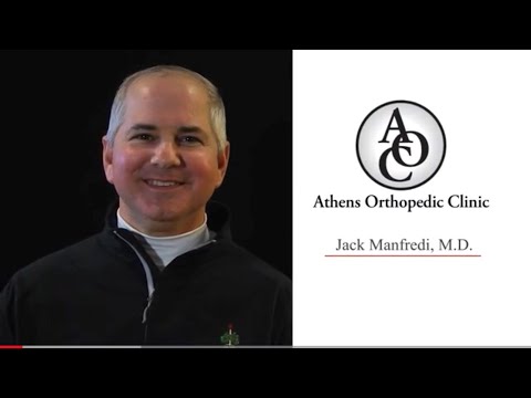 Meet Athens Orthopedic Clinic's Dr. John (Jack) Manfredi, specializing in Hip and Knee Replacement./