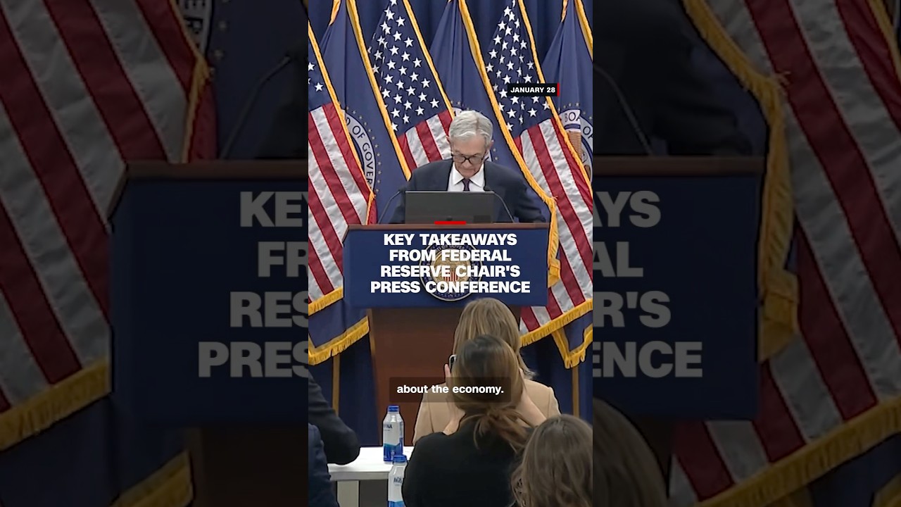 Key takeaways from federal reserve chair's press conference