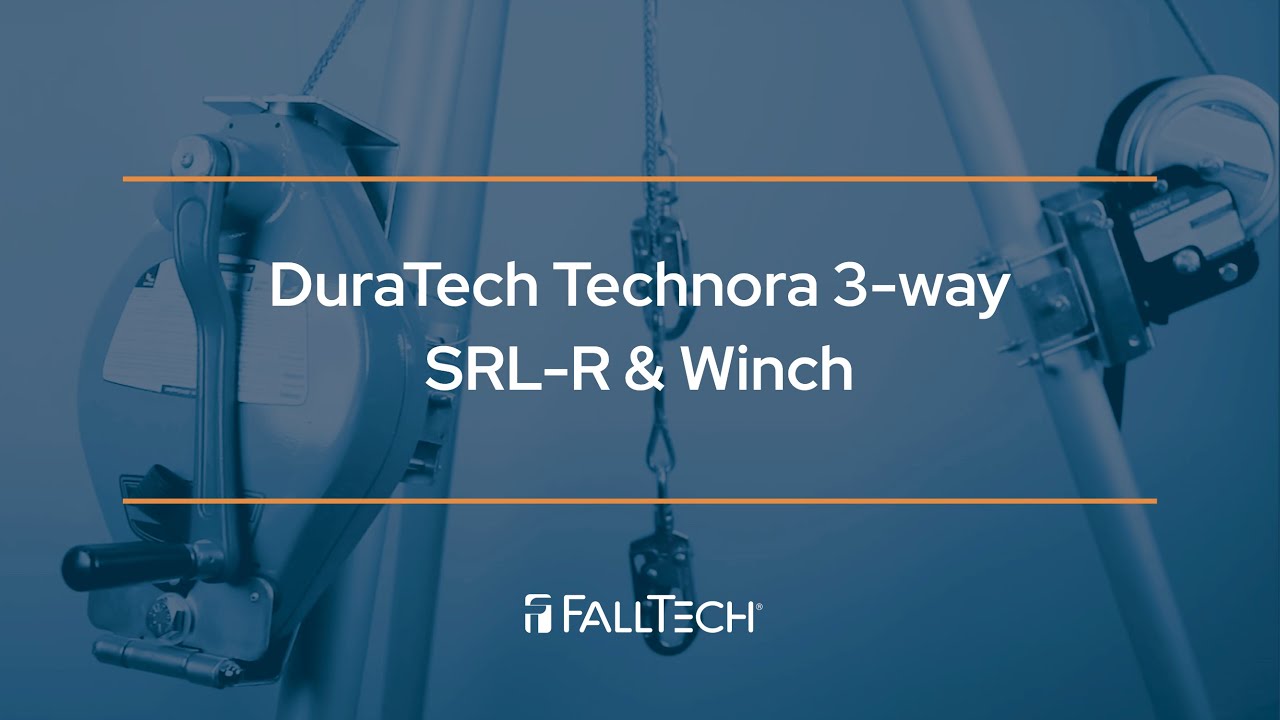 Falltech DuraTech® 45' 3-way SRL-R with Technora® Rope for Davits ...