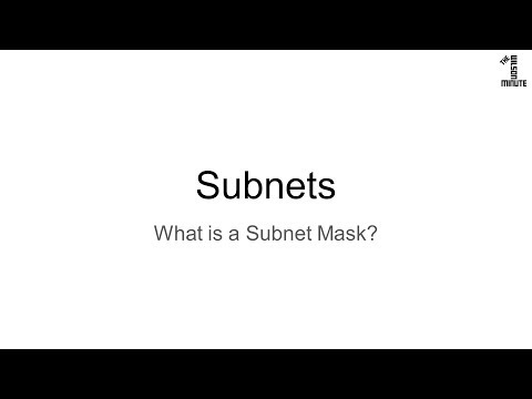 Subnets: What is a Subnet Mask?