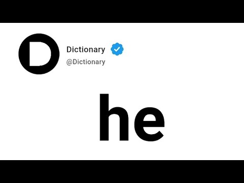 he Meaning In English