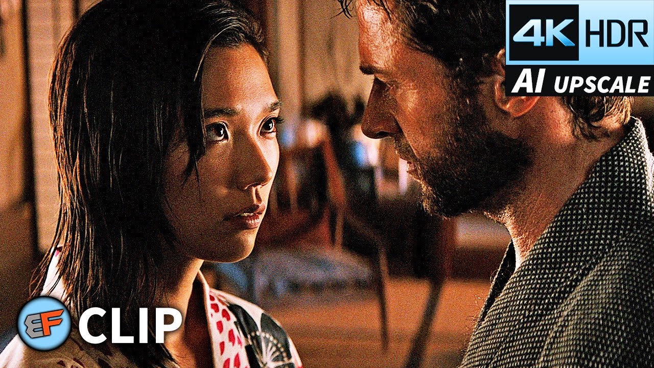 Wolverine & Mariko - Kiss Scene | The Wolverine (2013) 4K HDR Movie Clip