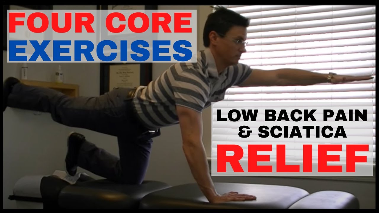 Newmarket Chiropractor: 4 Core Exercises for Low Back Pain & Sciatica Relief | Dr. Jon Saunders