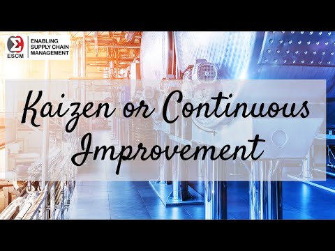 What is Kaizen or Continuous Improvement?