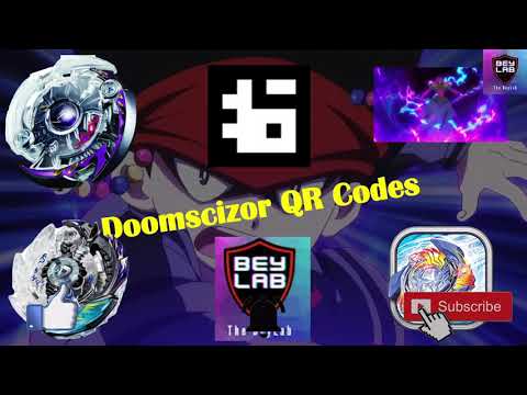 Doomscizor QR codes || BeyBlade Burst Surge App QR codes || BeyLab