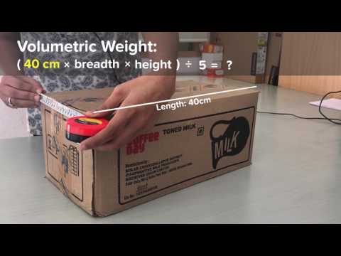 What is volumetric weight?