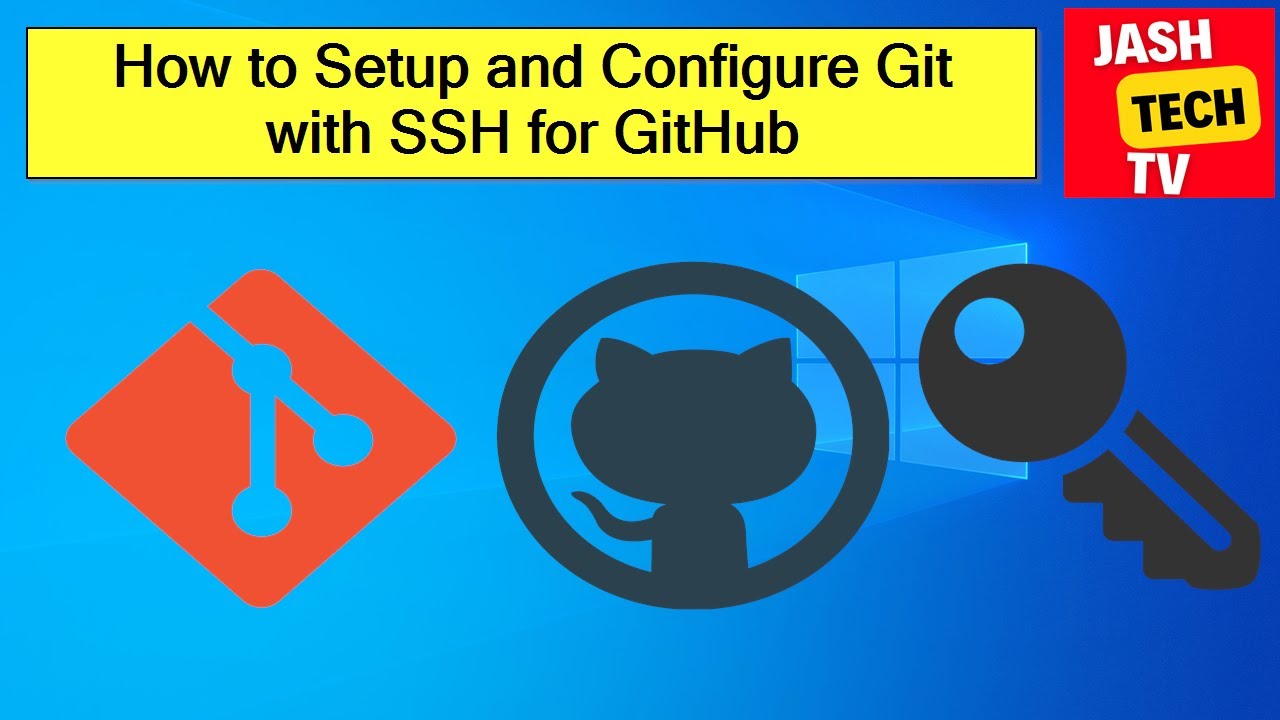 How to install git on Windows 10/11 | Configure Git with SSH for GitHub [2024]