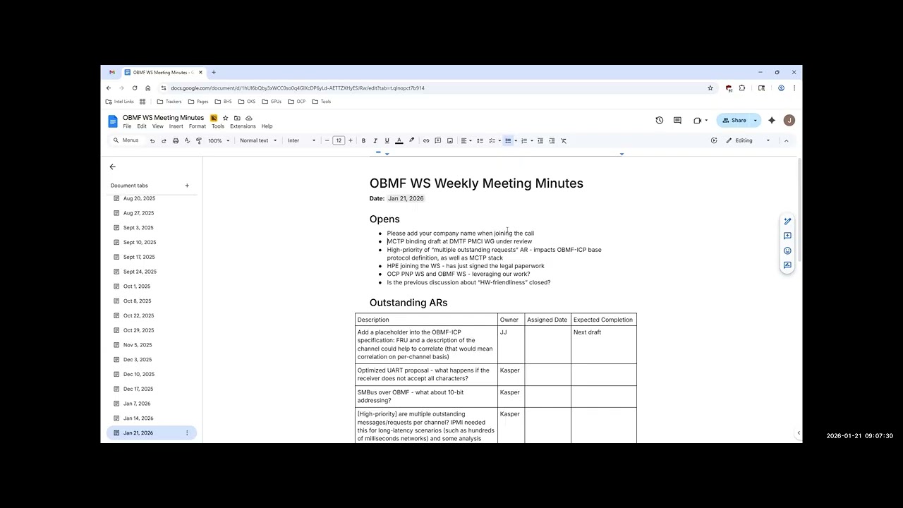 HM - OBMF _ Open Boot and Management Framework - workstream - (2026-01-21)