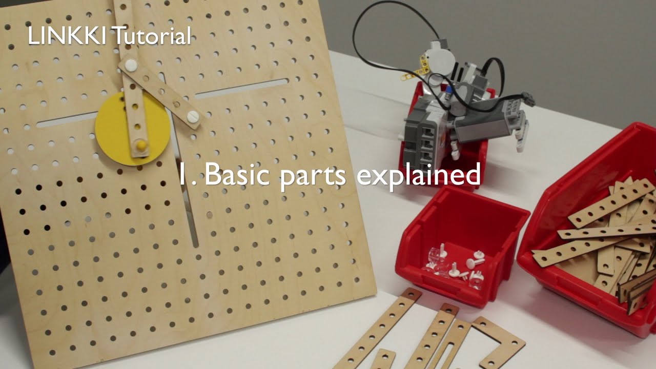 LINKKI tutorial: 1  basic parts explained