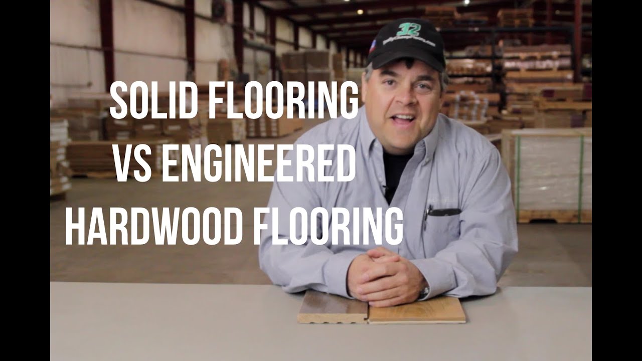 Solid Hardwood Flooring vs  Engineered Hardwood Flooring-ReallyCheapFloors.com Q&A Show