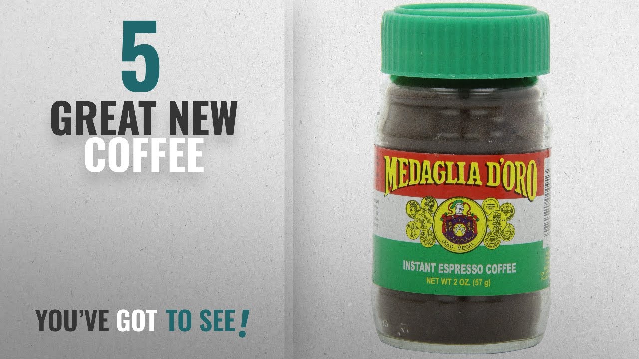 Top 10 Medaglia D'Oro Coffee [2018]: Medaglia D'Oro Instant Espresso Coffee, 2 Ounce (Pack of 12)