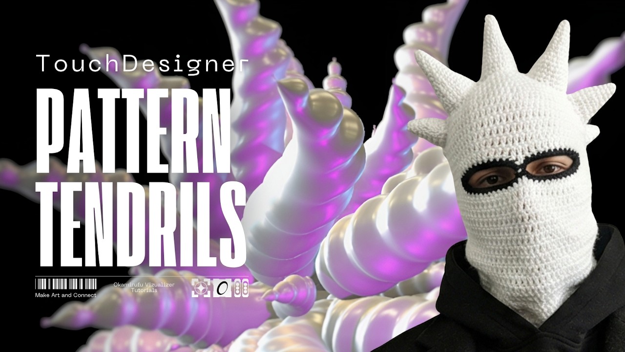 TouchDesigner Tutorial: Procedural Organic Tentacles & Instancing (Easy)