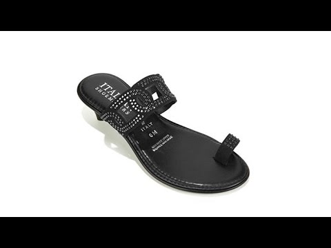 Italian Shoemakers "Giovanna" Toe Loop Sandal