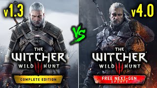 The Witcher 3 Wild Hunt - Original vs Next-Gen Update Old version 2016 ...