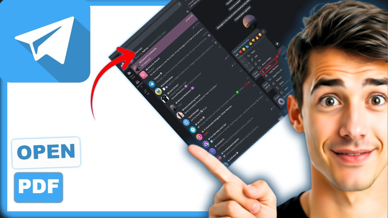 How to open PDF in Telegram (Easiest Way)(2026 Guide)