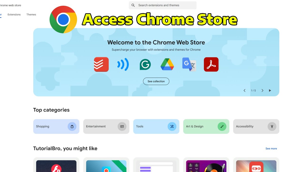 How To Access Chrome Web Store on Google Chrome Browser (2025)