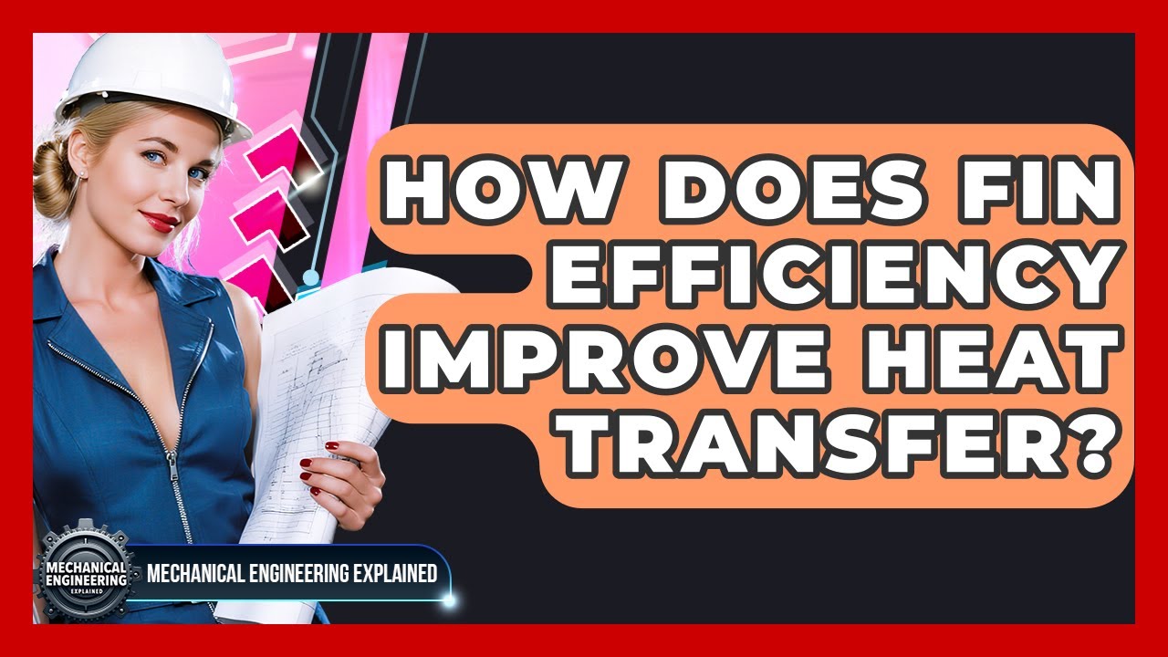 How Does Fin Efficiency Improve Heat Transfer? - Mechanical Engineering Explained