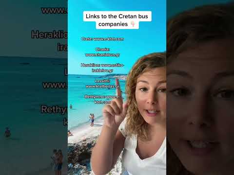 How to get around in Crete? Ways of transportation #crete #greece