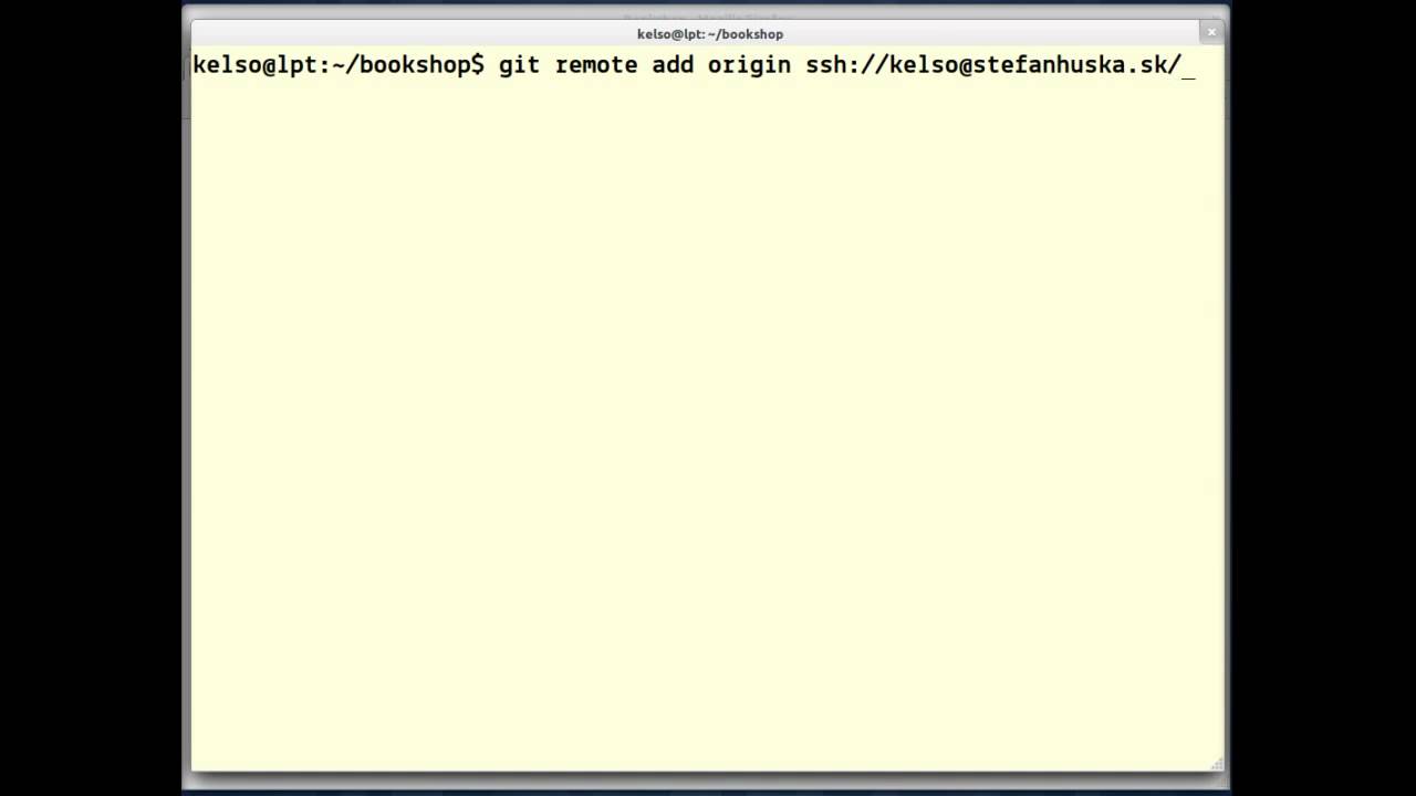 Using Capistrano - Moving cloned git repo to the server (Part 2)
