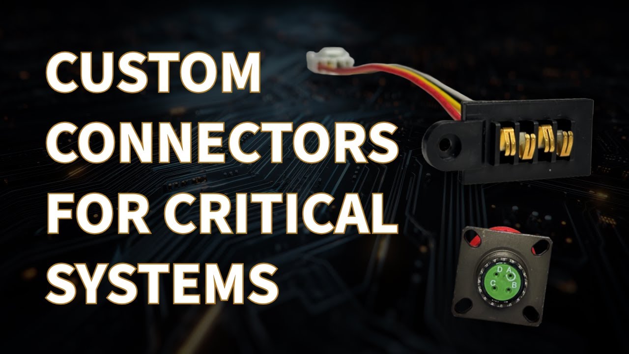 Custom Connectors for Critical Systems | Reliable Solutions for OEMs | Circuit Assembly