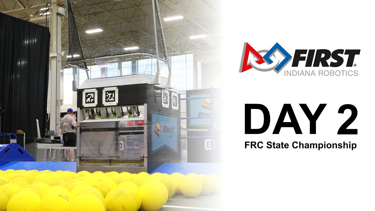 Broadcast Desk - FIRST Indiana Robotics FRC State Championship - Day 2.2