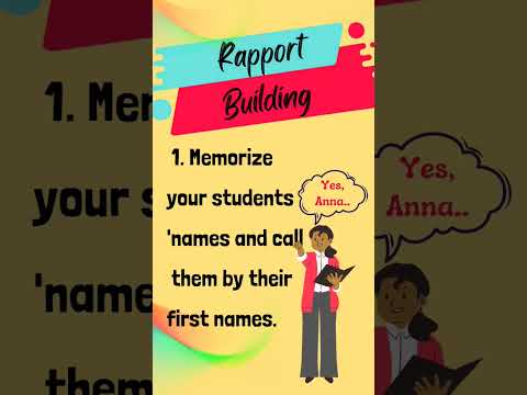 Classroom Management:How to establish good rapport with learners 🤔🤔🤔???