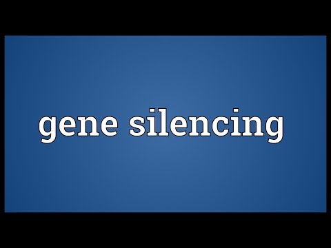 Gene silencing Meaning