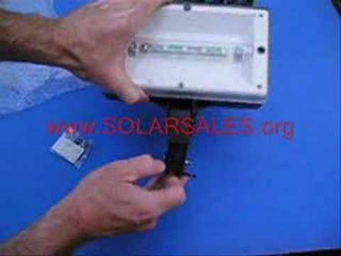 Solar Powered Off Grid Spotlight, Solar cell charged light