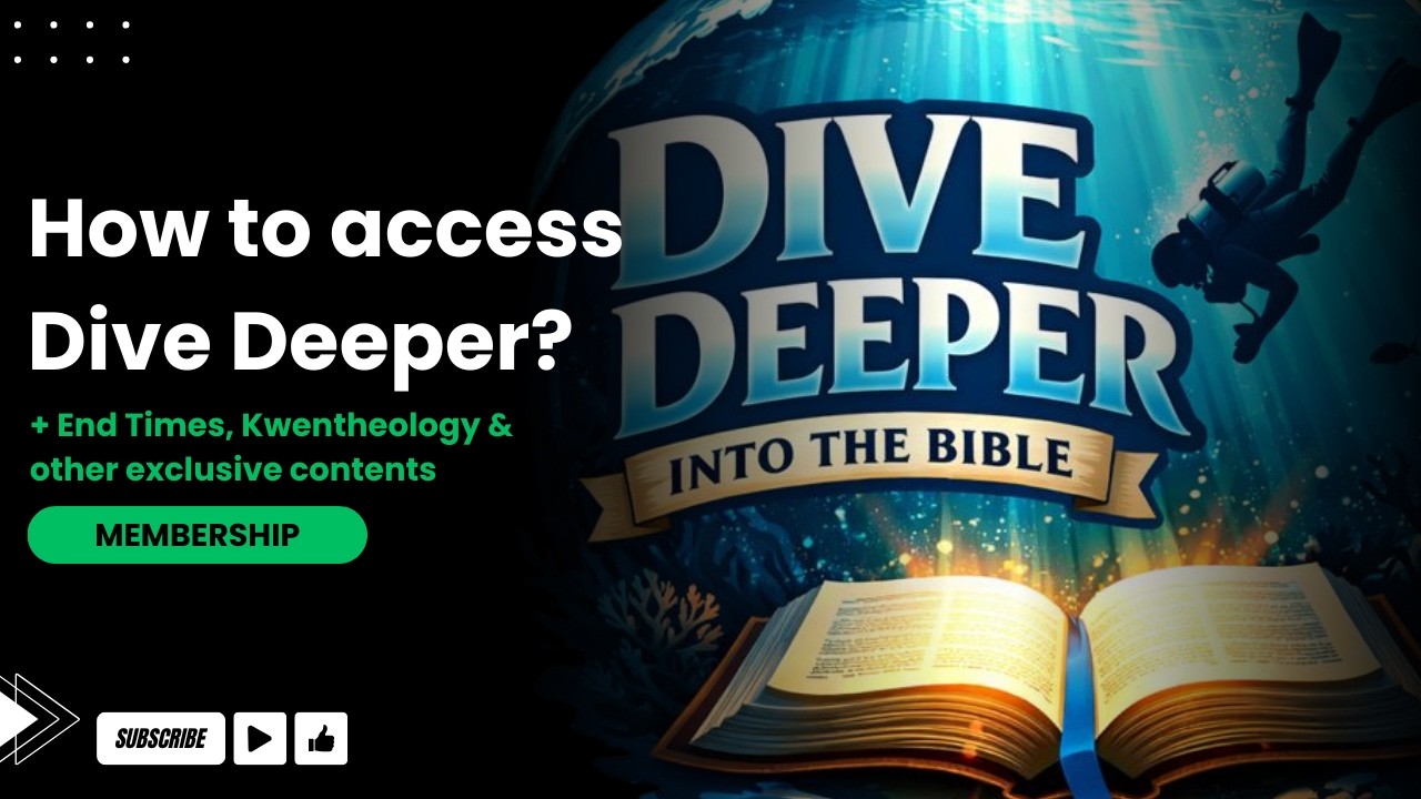 How to access Exclusive Contents? (Dive Deeper + End Times + Kwentheology)
