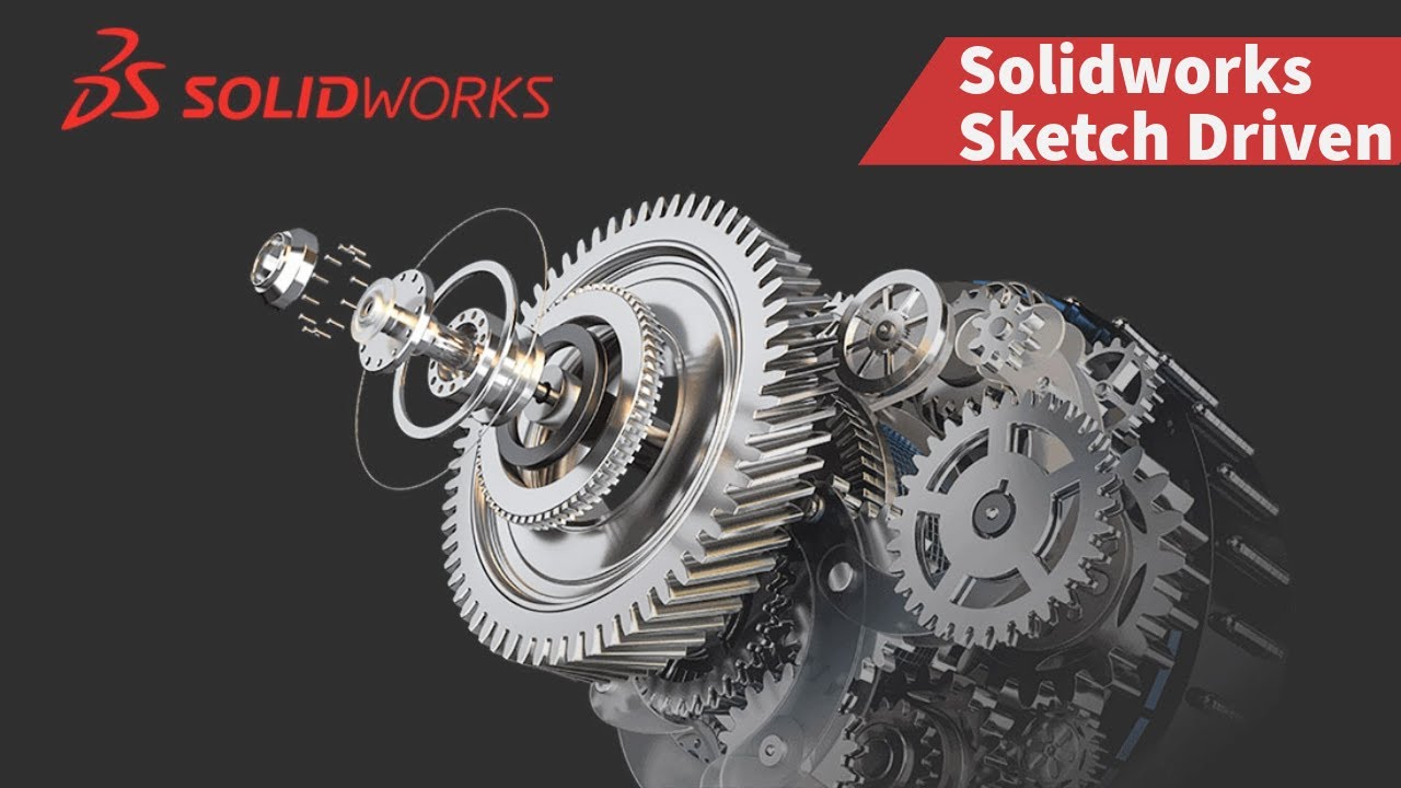 5-6 Sketch Driven Pattern - Solidworks Tutorials