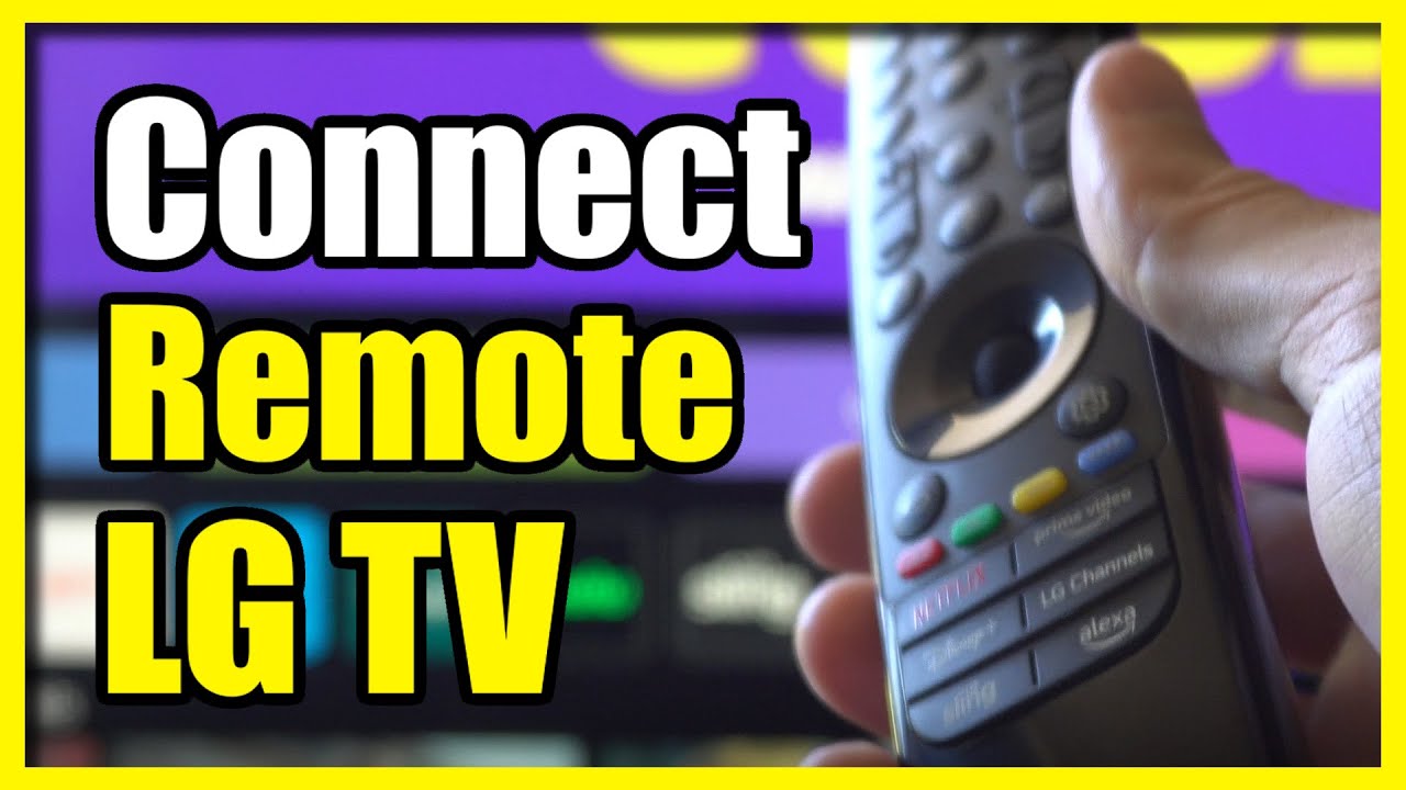 How to Connect New LG Magic Remote to LG TV (Easy Tutorial)