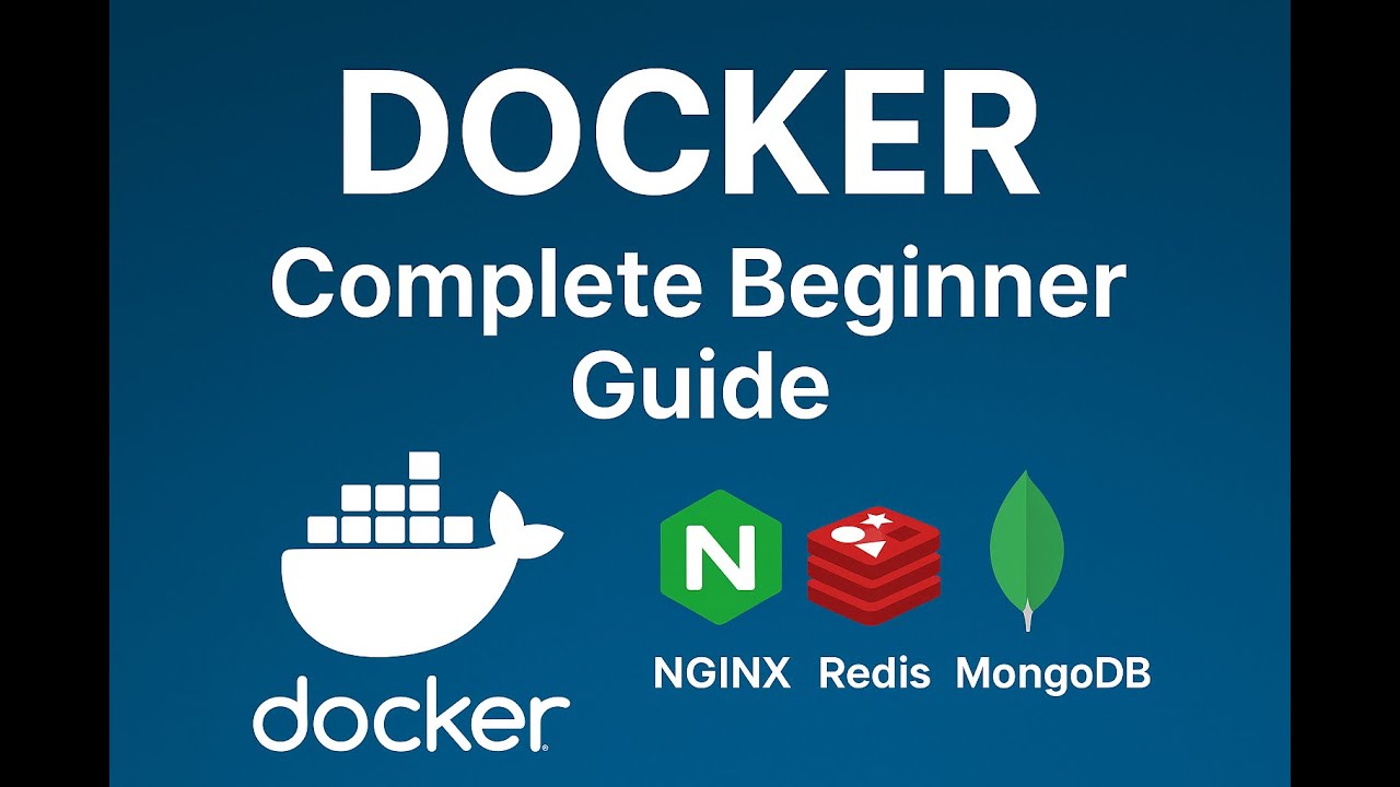 Docker Complete Beginner Guide | Hands On Nginx, Redis, MongoDB