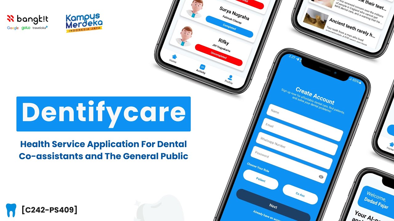 [Bangkit 2024 Capstone Presentation] Product Track Project - Dentifycare App